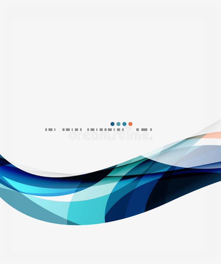 Colorful Geometric Wave Abstract Background Stock Vector - Illustration ...