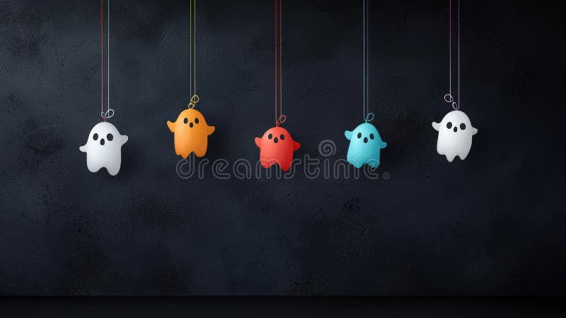 Ghostshaped Keychains Stock Illustrations – 2 Ghostshaped Keychains ...