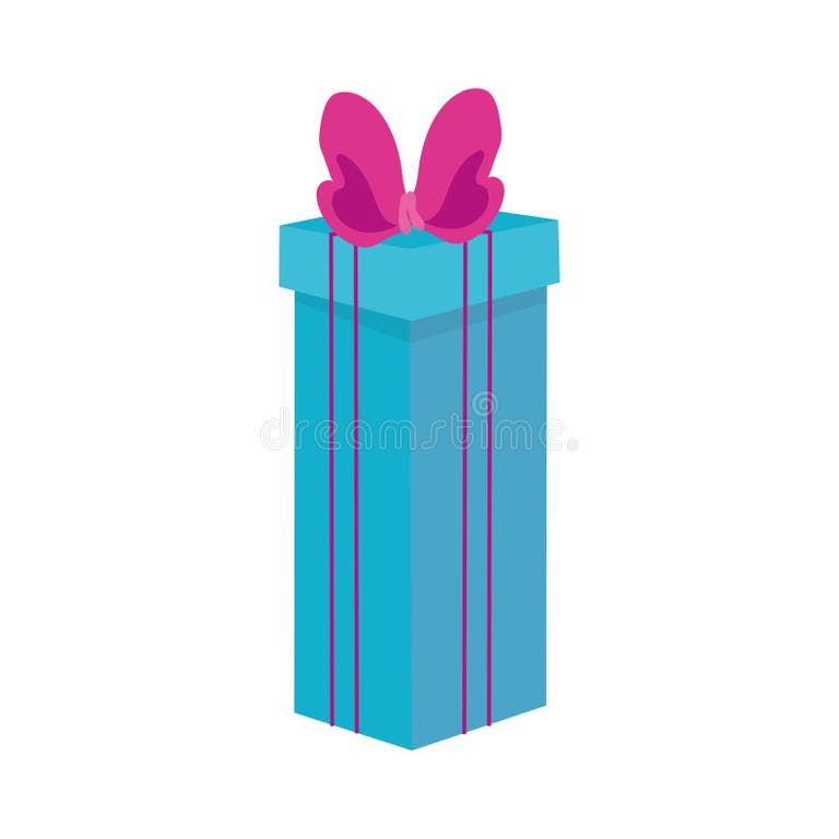 Colorful Gift Box Design. Vector Stock Vector - Illustration of yellow ...