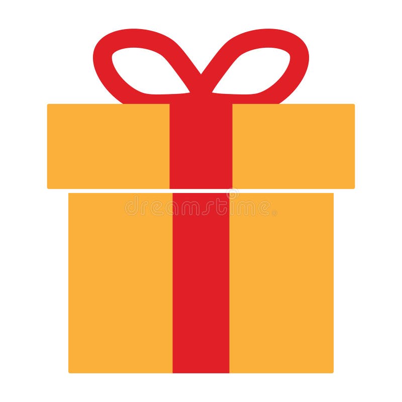 Colorful Gift Box Icon stock vector. Illustration of holiday - 105406019