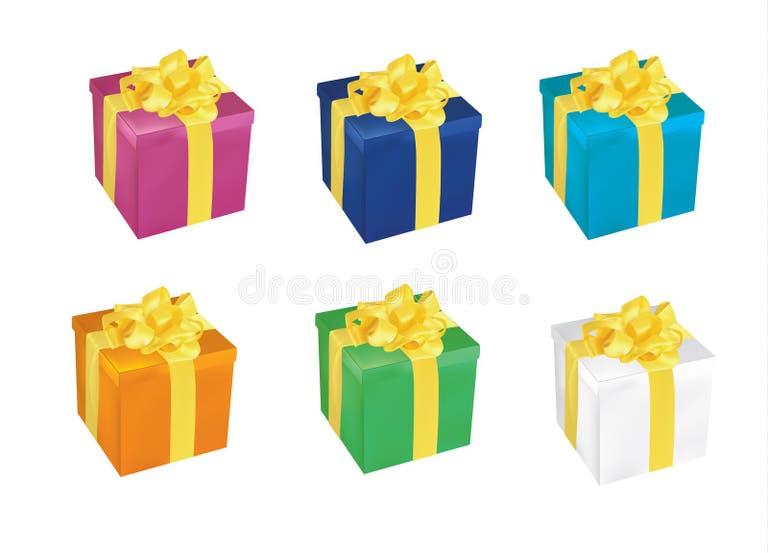 Set Six Boxes Stock Illustrations – 196 Set Six Boxes Stock ...