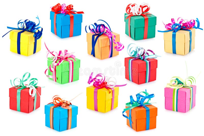 Colorful gifts box stock image. Image of birthday, gifts - 17164871