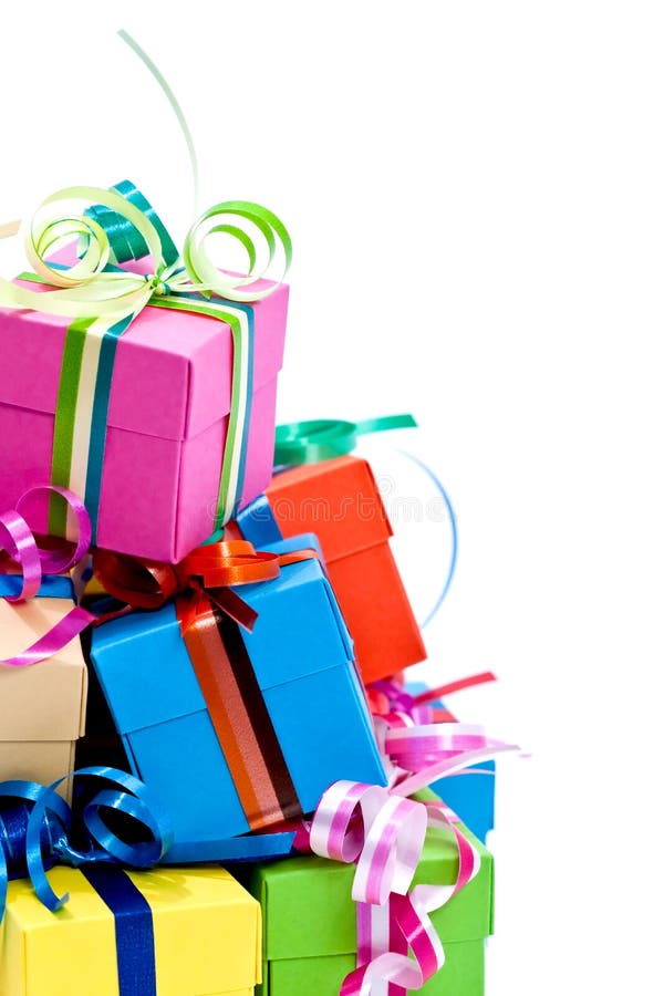 Colorful gifts box stock image. Image of birthday, gifts - 17164871