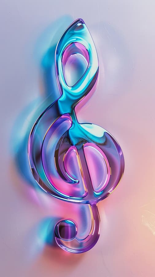 Transparent Glass Treble Clef Icon Stock Photos - Free & Royalty-Free ...
