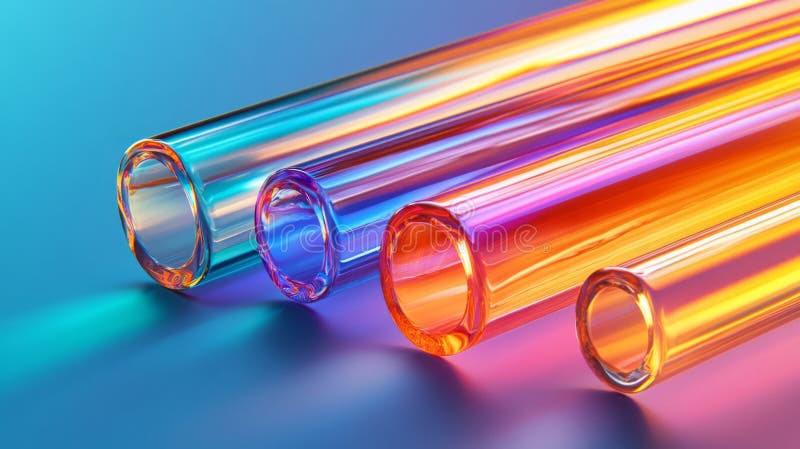 Set glass tubes - Vector02 stock vector. Illustration of creative ...