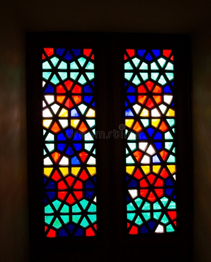 Colorful glass stock photo. Image of closeup, colorful - 94495736