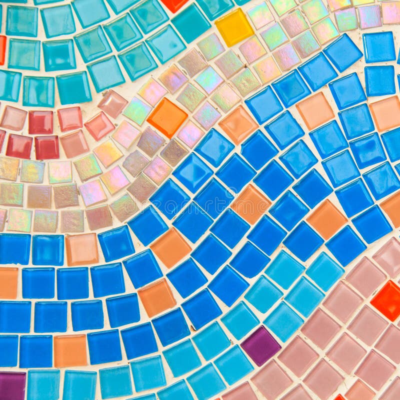 Colorful glazed tile stock image. Image of ceramics, floor - 39305705