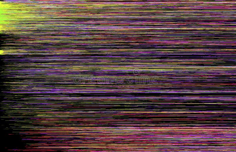 Colorful Glitch Art Background Stock Illustration - Illustration of ...