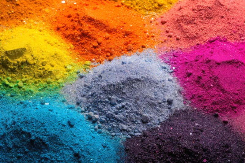 Colorful Glitter Background in Different Spectral Colors Created with ...