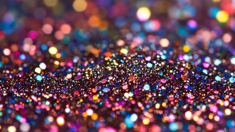 Colorful Glitter Sparkle Background Texture Stock Illustration ...