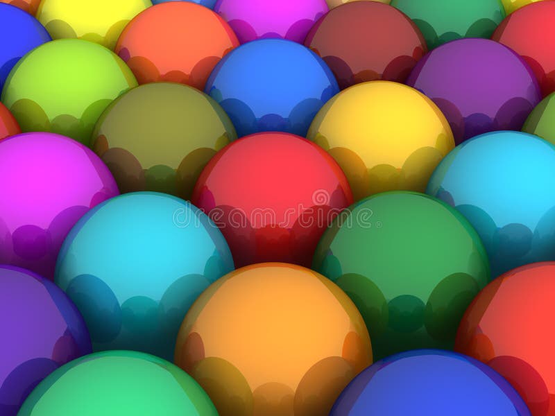 3d Rainbow Balls Stock Illustrations – 2,343 3d Rainbow Balls Stock ...