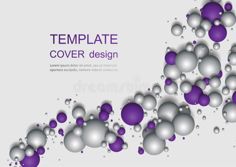 Colorful Glossy Balls Background. Falling Spheres. Abstract Candies ...