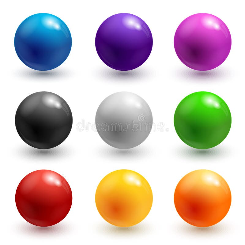 Glossy round button icons stock vector. Illustration of internet - 5171928