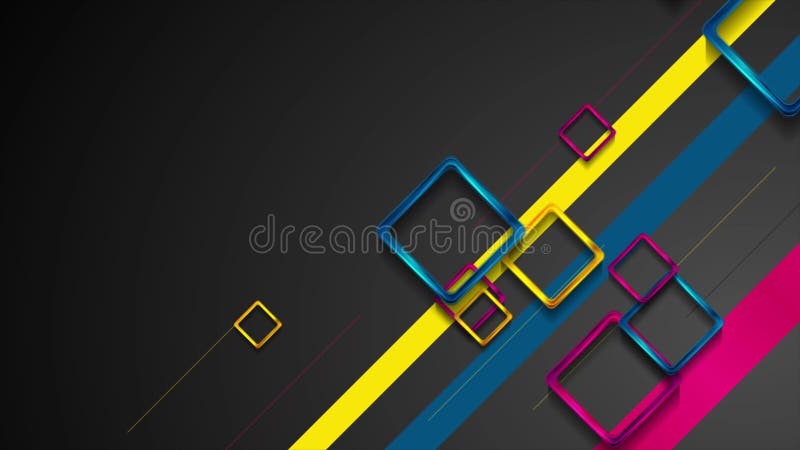 Colorful Glossy Squares Abstract Tech Motion Background Stock Footage ... Colorful Glossy Squares Abstract Tech Motion Background Stock Footage ...
