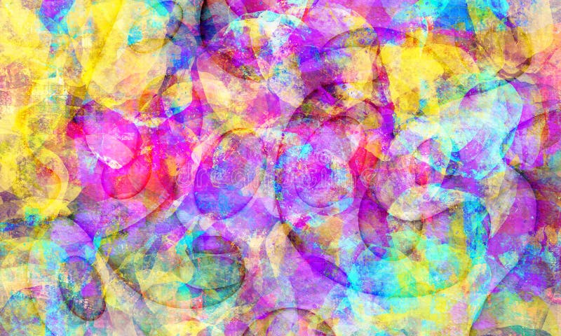 Colorful Glow Color Design Abstract Modern Art Background Stock ...