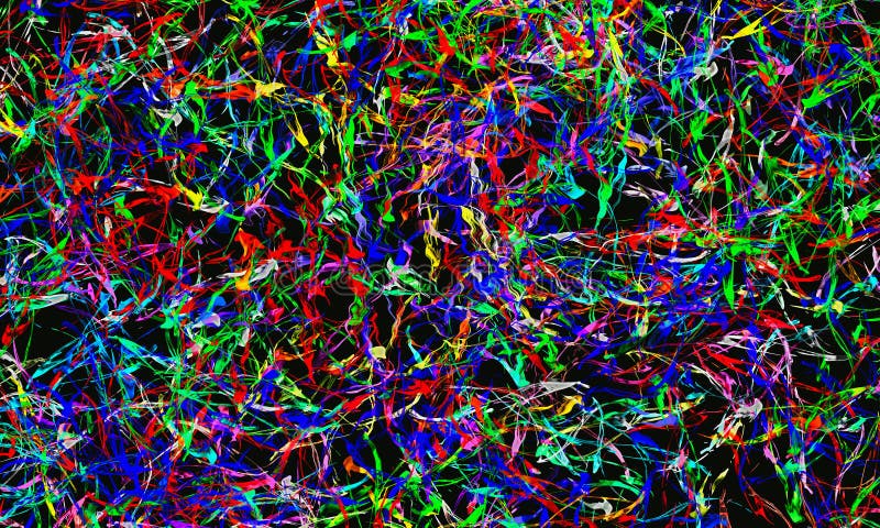 Colorful Glow Line Colorful Abstract Background Stock Image - Image of ...