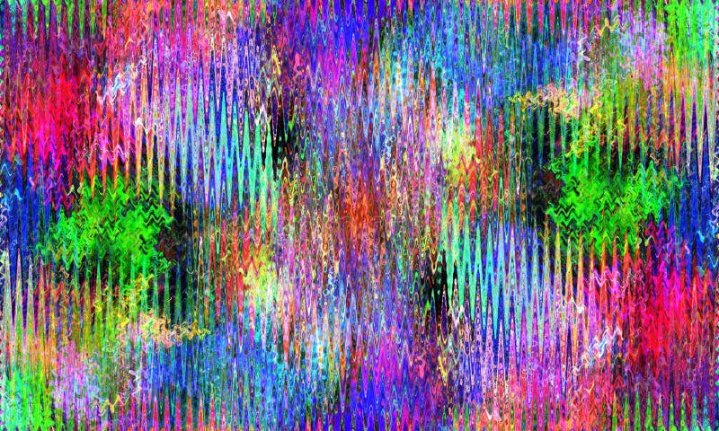 Colorful Glow Line Wavy Pattern Abstract Background for Design Stock ...