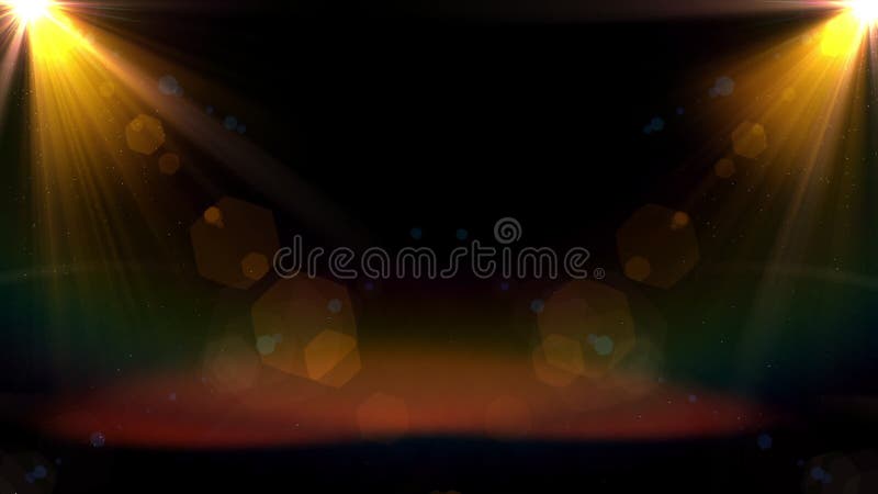 Colorful Glow Stage Spot Light Animation Stock Footage - Video of ...