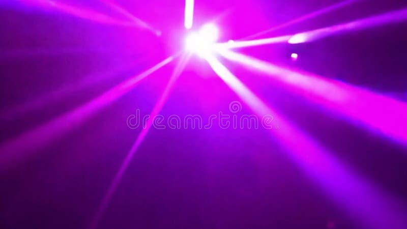 A Colorful Glowing Background of Disco Lighting Stock Footage - Video ...