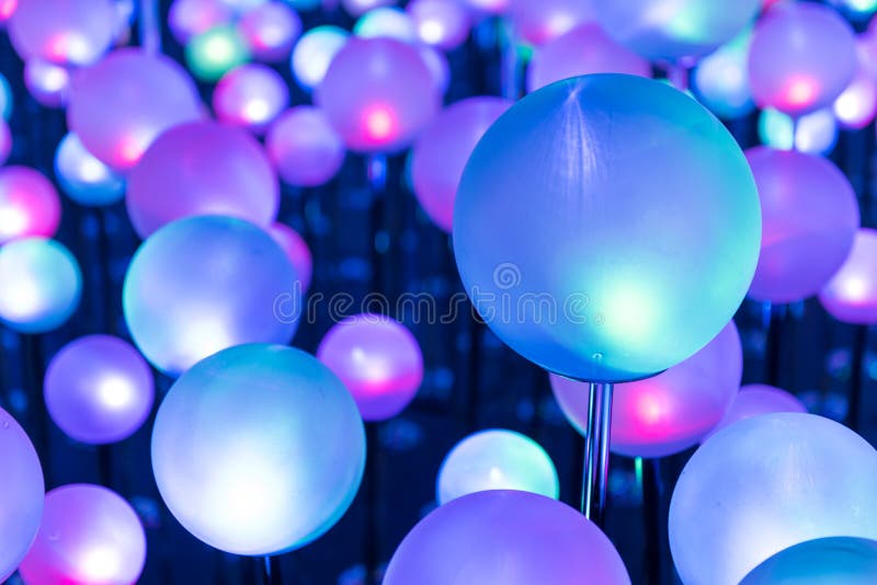 Colorful Glowing Christmas Light Stock Photo - Image of warm, glowing ...