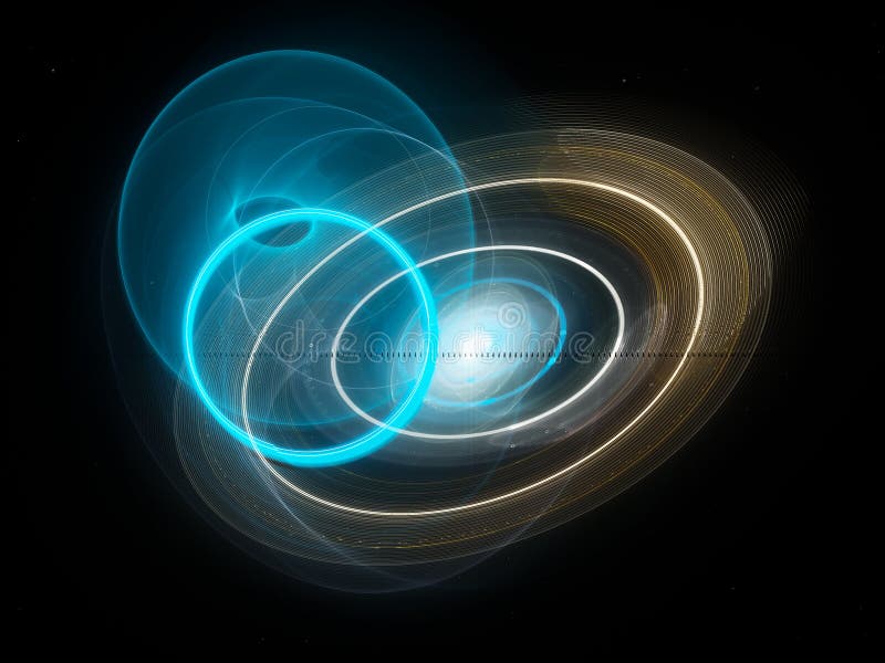 Future Blue Abstract Background Blurs and Shades Stock Illustration ...