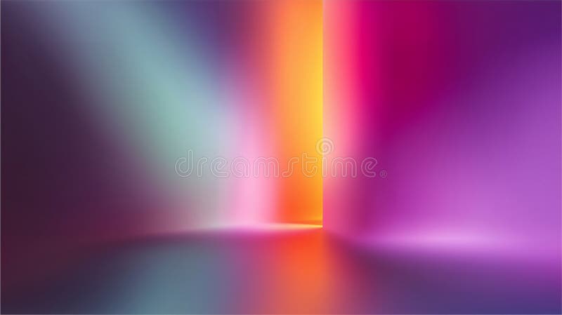 Colorful Glowing Gradient Background Stock Photo - Image of background ...