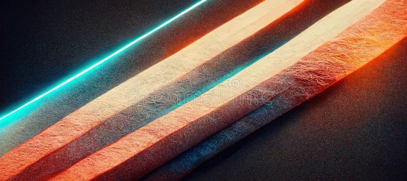 Colorful Glowing Slanted Texture Abstract Background Stock Illustration ...