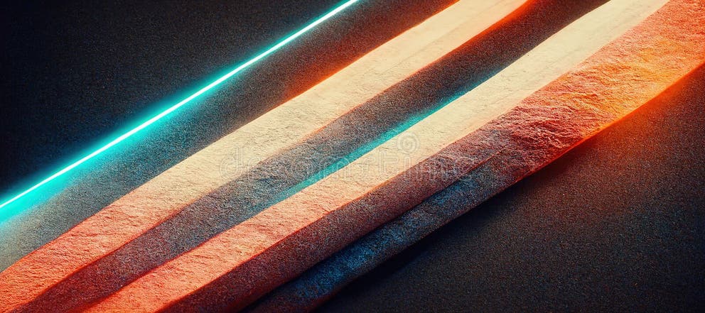 Colorful Glowing Slanted Texture Abstract Background Stock Illustration ...