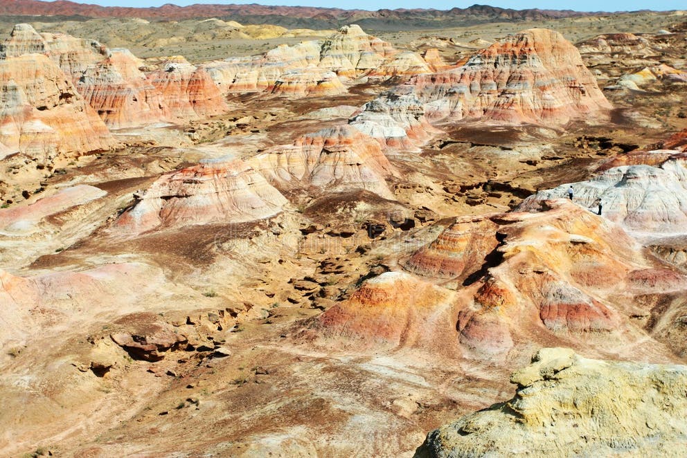 Colorful Gobi stock image. Image of nature, colour, xinjiang - 6769385