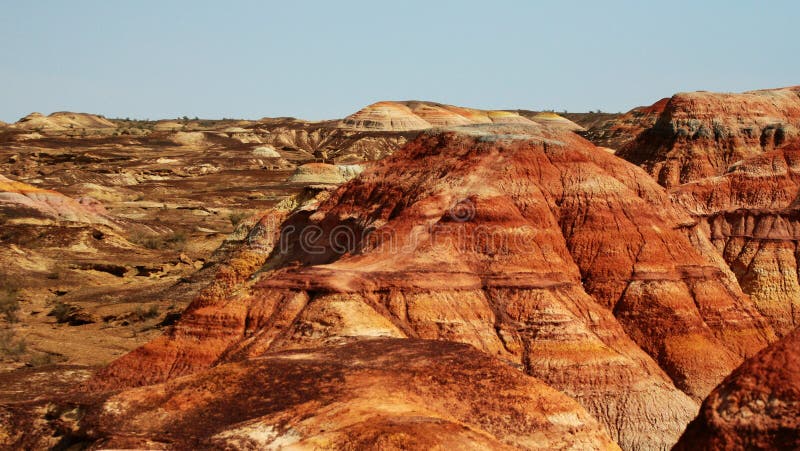 Colorful Gobi stock image. Image of road, china, colour - 6786099