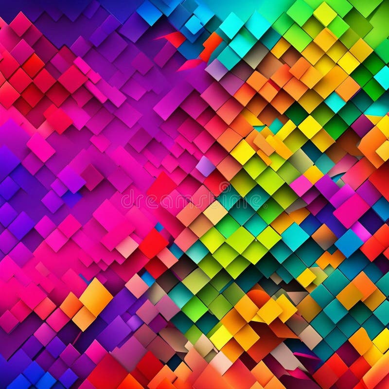 Colorful Gradation Texture Wave Abstract Background Stock Illustration ...