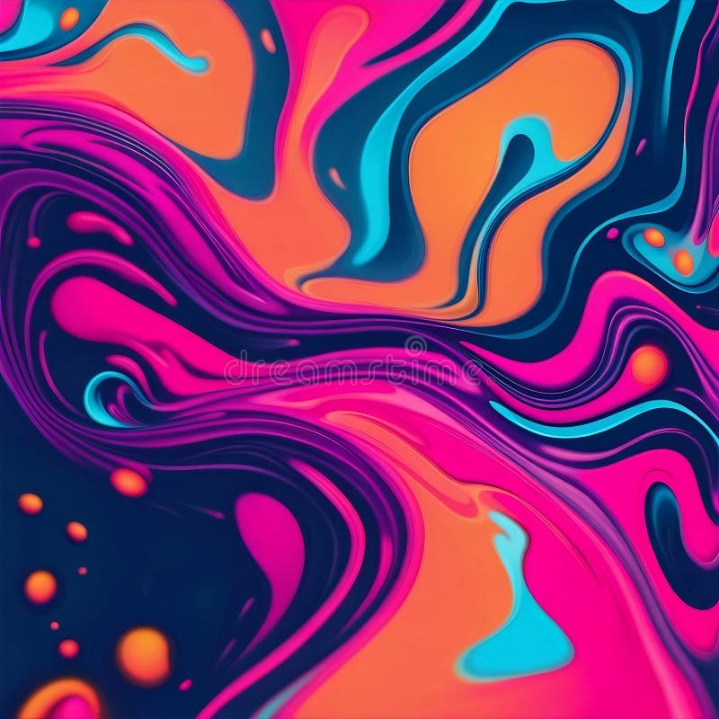 Abstract Background Layer Colorful Gradation Palette Stock Illustration ...