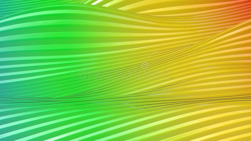 Colorful Gradient Abstract Eccentric 3D Spline Wavy Motion Movement ...