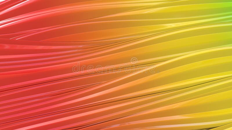Colorful Gradient Abstract Eccentric 3D Spline Wavy Motion Movement ...