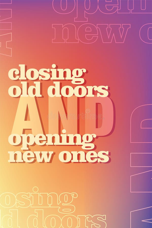 Colorful Gradient Background with Motivational Text Vector Stock Vector ...