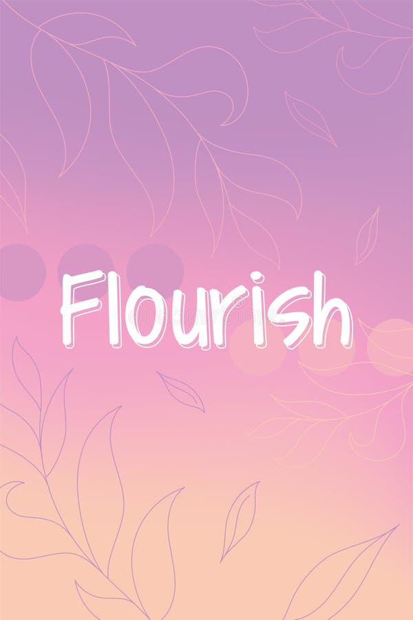 Colorful Gradient Background with Motivational Text Vector Stock Vector ...