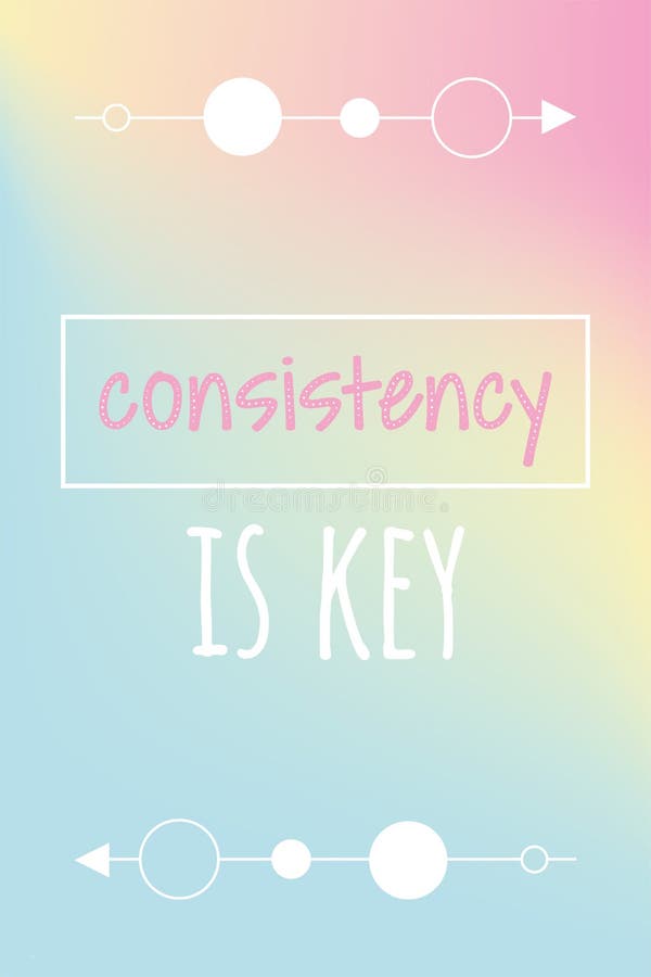 Colorful Gradient Background with Motivational Text Vector Stock Vector ...