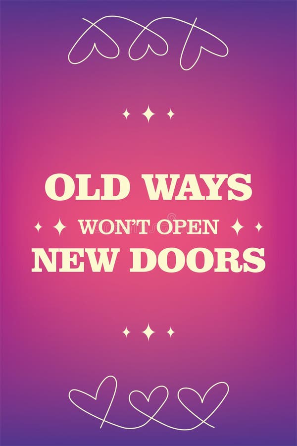 Colorful Gradient Background with Motivational Trust Text Vector Stock ...