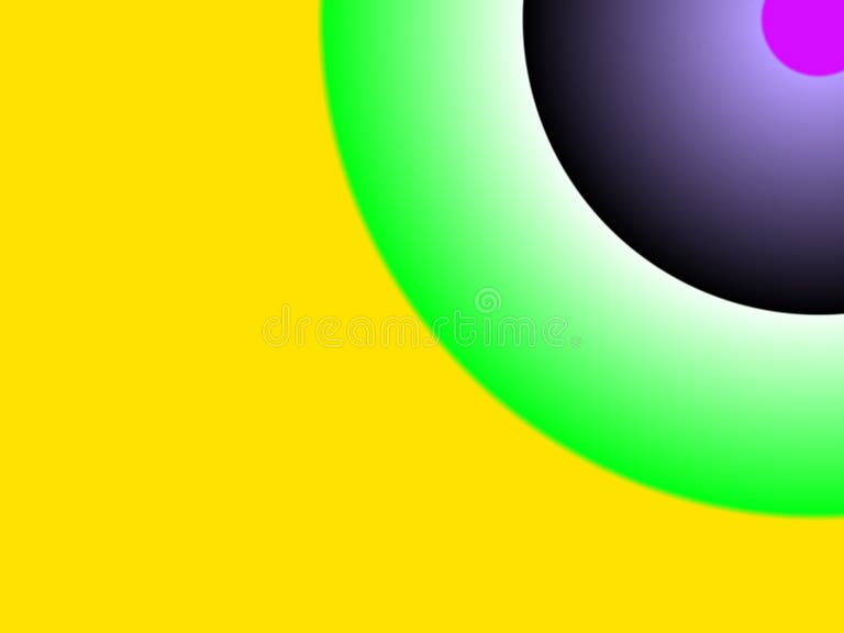 Colorful Gradient Background with Quarter Circle Stock Illustration ...