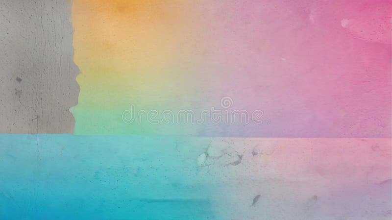 Colorful Gradient Background on Wall Concrete Texture. Stock Photo ...