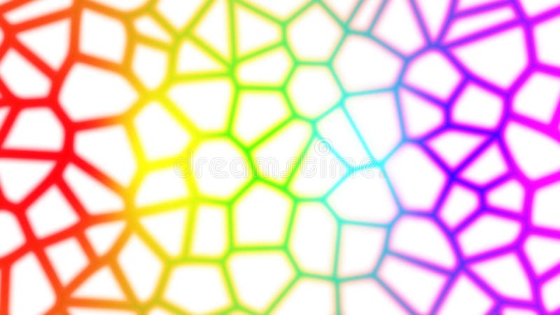 Colorful Gradient Cell Pattern Pattern Stock Illustration ...