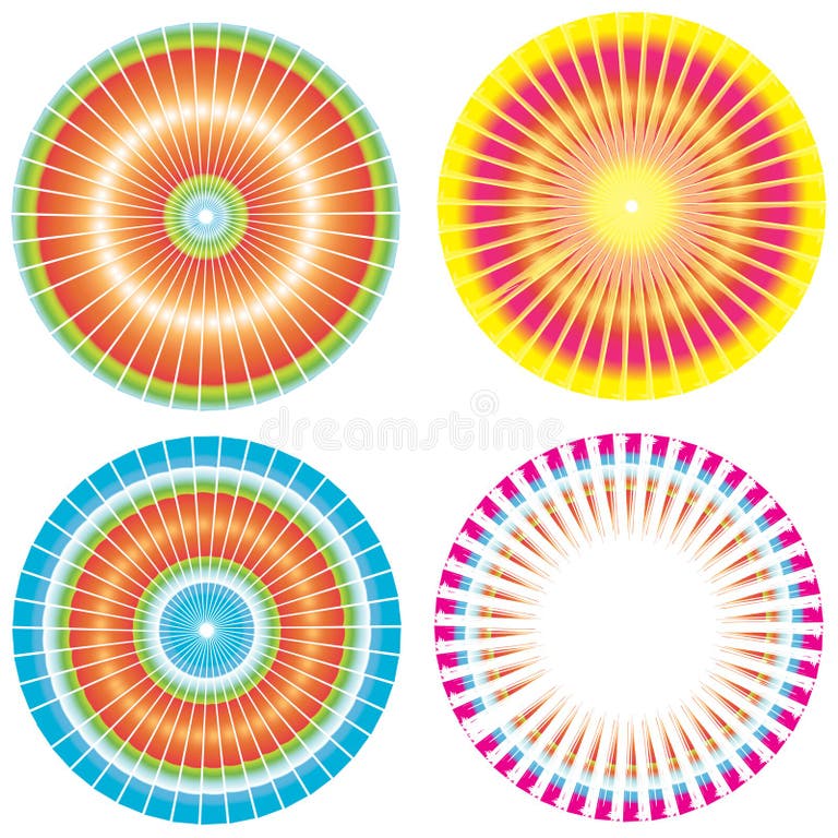 Colorful gradient Circles stock vector. Illustration of circle - 10672302