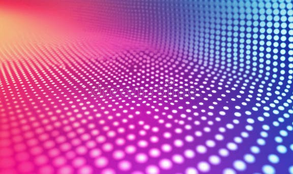 Colorful Gradient Dot Pattern Creating a Vibrant Abstract Background ...