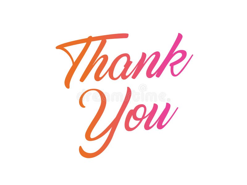 Thank You Hand Writing Stock Illustrations – 1,150 Thank You Hand ...