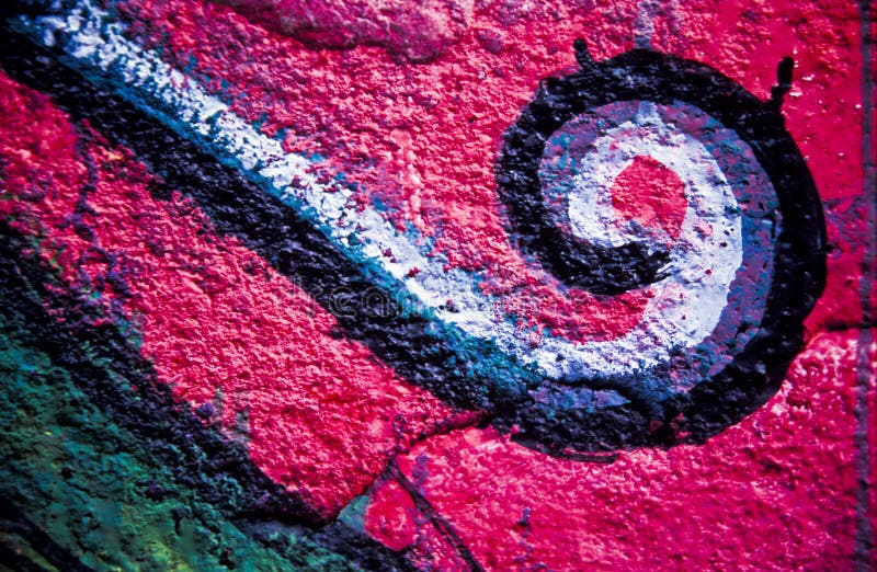 Colorful graffiti art stock photo. Image of vivid, lines - 2824346