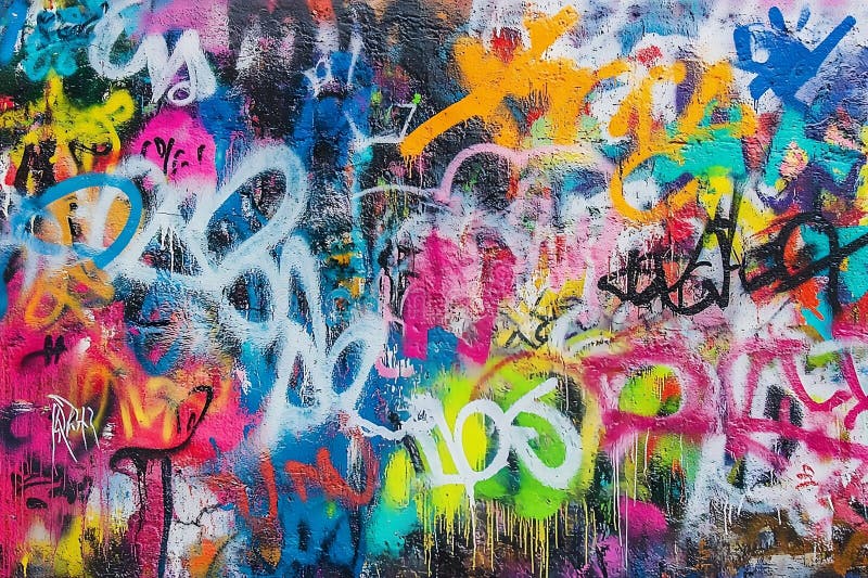 Colorful Graffiti Art Featuring Rave Themes and Powerful Messages of ...