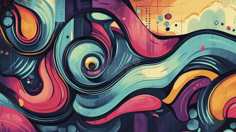 Colorful Graffiti Background, Graffiti Wallpaper, Abstract Colored ...