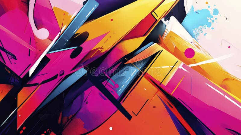 Colorful Graffiti Background, Graffiti Wallpaper, Abstract Colored ...