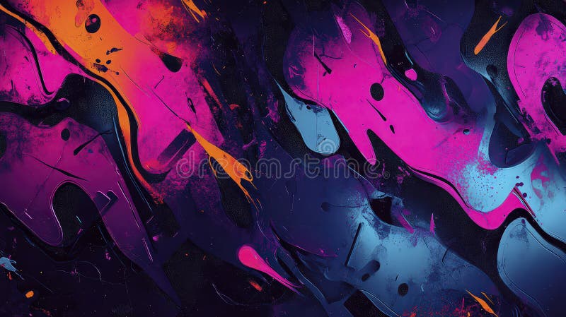 Colorful Graffiti Background, Graffiti Wallpaper, Abstract Colored ...