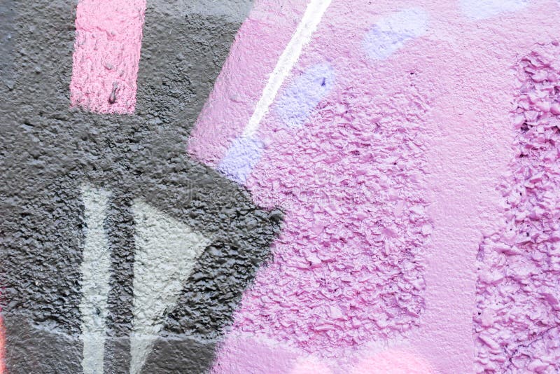 Colorful Graffiti Texture on Wall As Background Stock Photo - Image of ...